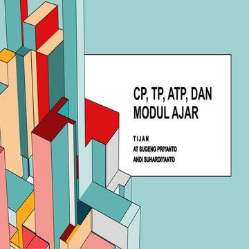 CP, TP, ATP, DAN MODUL.pendidikan pancasilapptx | PPT