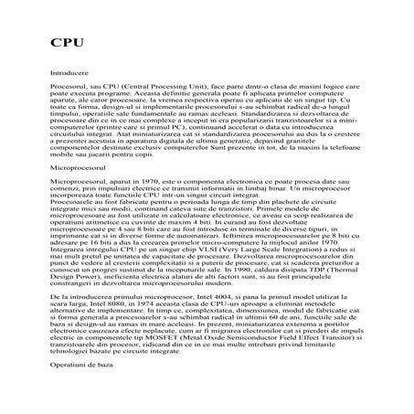 Cpu | DOCX