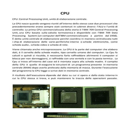 Cpu | DOCX
