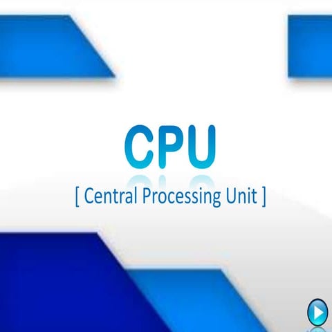 Cpu | PPTX