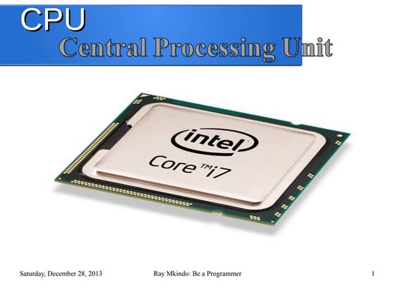 Processor Management | PPT | Operating Systems | Computer Software and Applications