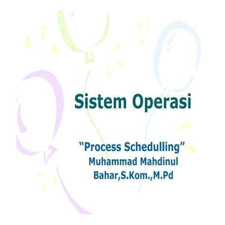 CPU-I_O Burst Cycle adalah. siklus tunggu I_O dan eksekusi CPU ...