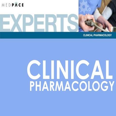 Medpace Clinical Pharmacology Unit | PPTX | Healthcare Industry ...