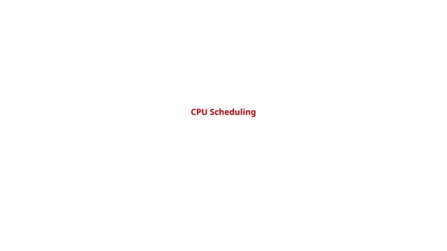 Cpu Scheduling In Processmanagement Pptx