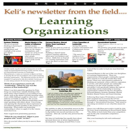 CPYF October 2010 newsletter | PDF
