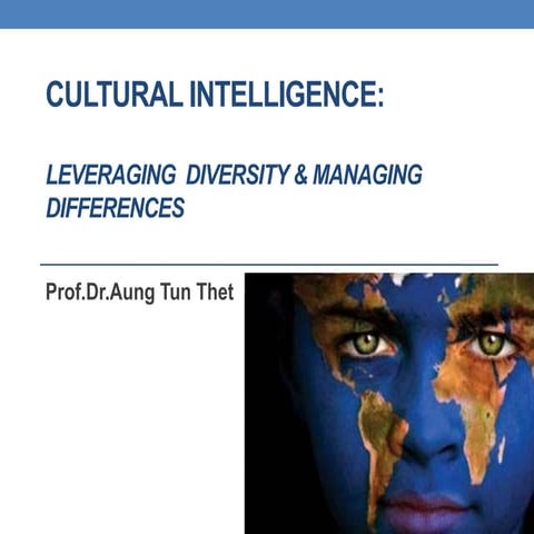 Cultural Intelligence _CQ | PPTX