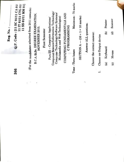 Let us c(by Yashwant Kanetkar) 5th edition solution chapter 1 | PDF ...