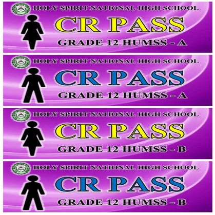 CR-PASS for the security and safety of the students | DOCX