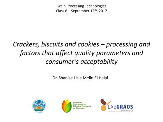 Biscuit manufacturing process | PPTX | Desserts and Baking | Food & Drink