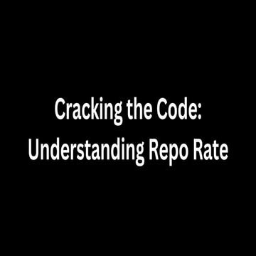Cracking the Code Understanding Repo Rate | PDF