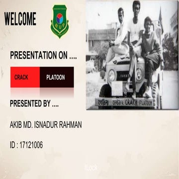 Crack platoon | PPTX