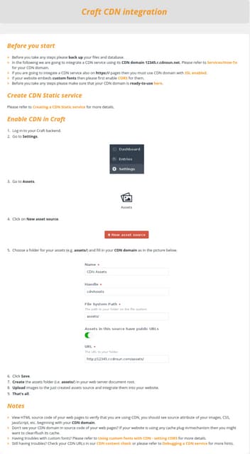 Tutorial for Kirby CDN setting | PDF