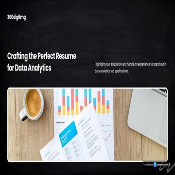 Crafting a Compelling Resume for Data Analytics Freshers and project ...