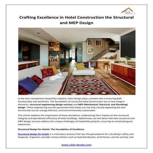 Crafting Excellence in Hotel Construction the Structural and MEP Design.pdf