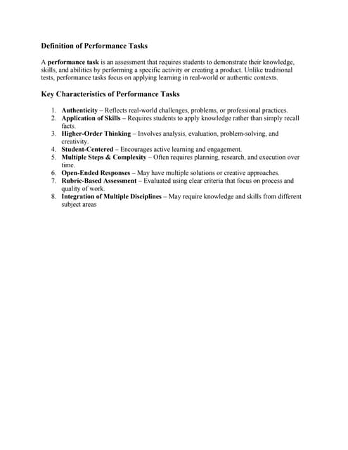 Types of Portfolio | PPT