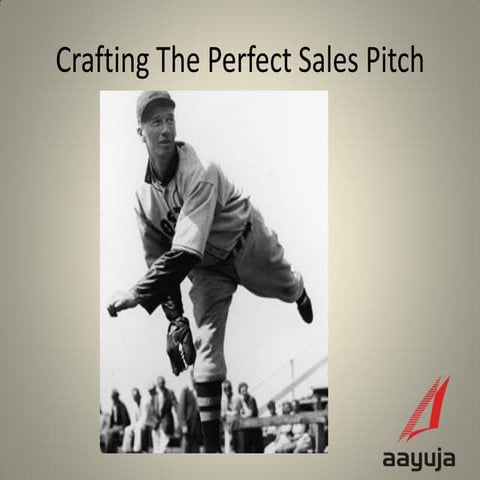 Crafting the perfect sales pitch | PDF