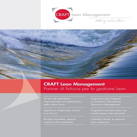 CRAFT Lean Management Brochure Italiana | PDF