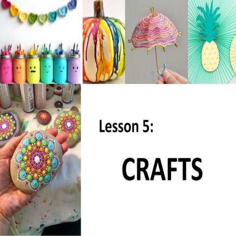 lesson 3:Crafts in Contemporary Arts grade 12 | PPTX