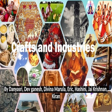 CRAFTS AND INDUSTRIES, CREATIVE AND ATTRACTIVE, USEFUL, MADE BY ...