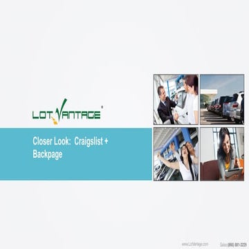 Craigslist & Backpage Posting Software Overview | PPT