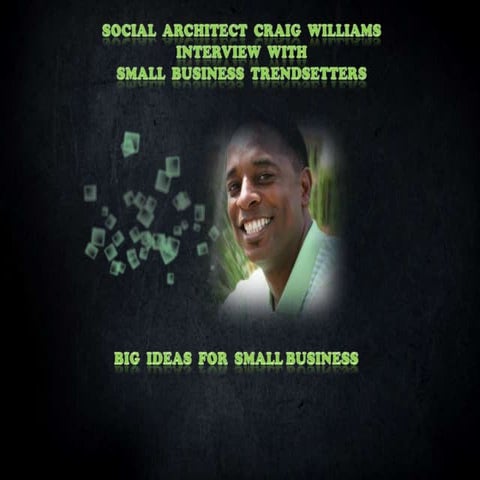 Craig Williams Apprentice Talks Small Business Authority. | PPT
