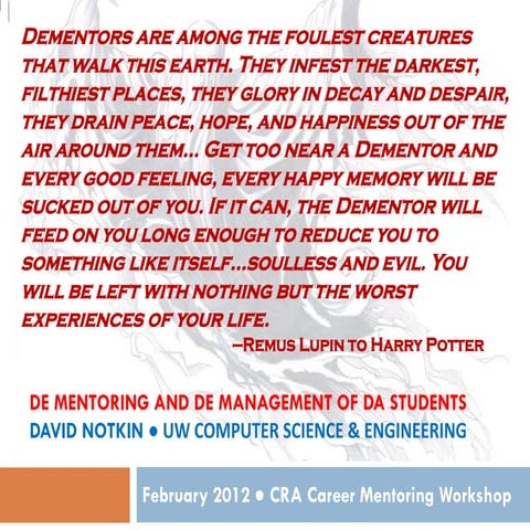 Cra mentoring 2012 students | PPT