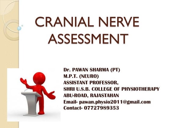 Cranial Nerve Examination Ppt