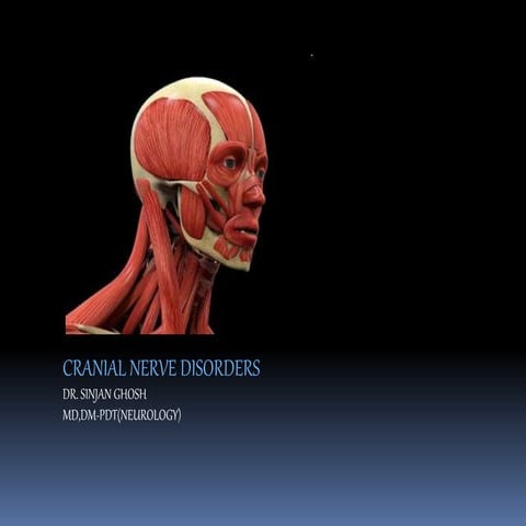 Cranial nerve disorders | PPTX