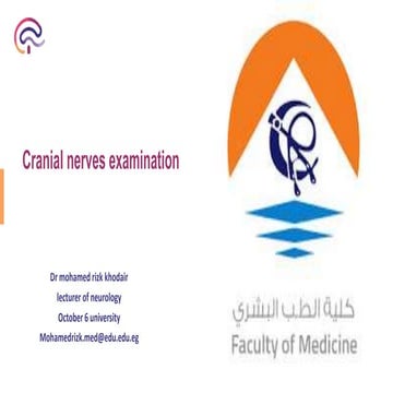 Cranial Nerves - Origin, Course and Innervation | PDF