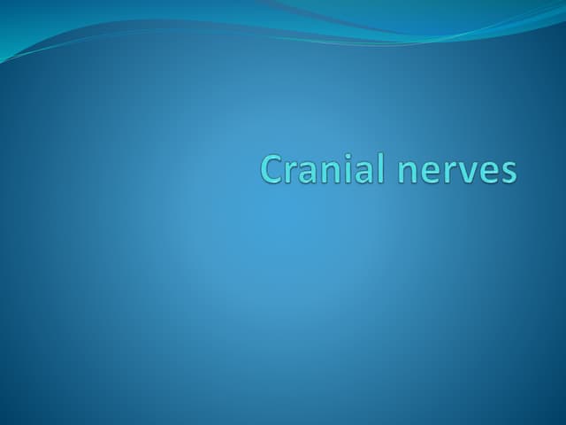 Glossopharyngeal nerve & its pathology ppt | PPTX