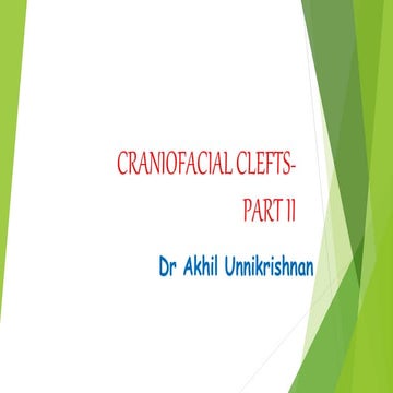 Craniofacial clefts part 2 [Autosaved]_124225.pptx