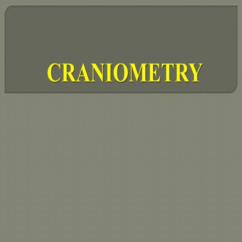 Craniometry.ppt