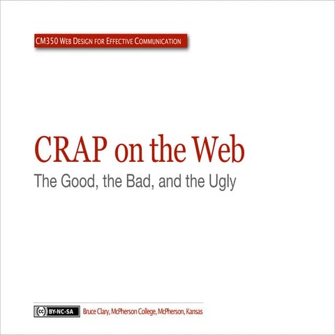 C R A P On The Web | PDF