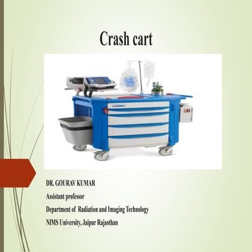Use of Emergency Crash cart for sever condition.pptx