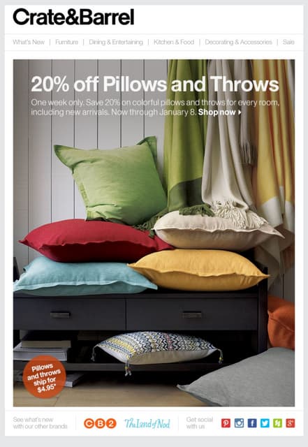 Sample email campaign for a luxury brand | PPT