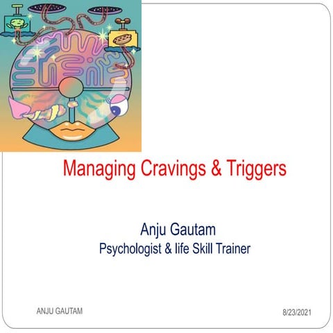 Managing Cravings & triggers | PPTX