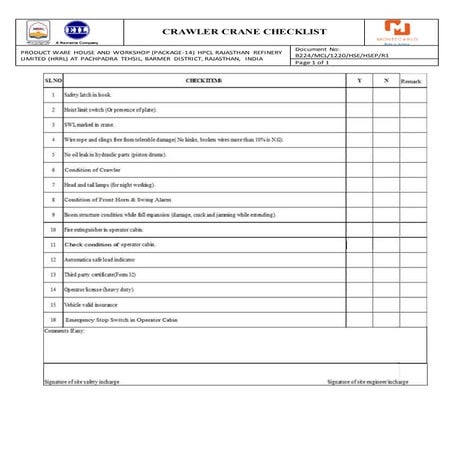 Crawler crane checklist.docx