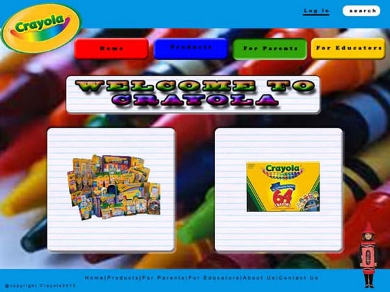 Crayolahomepage2 | PPT