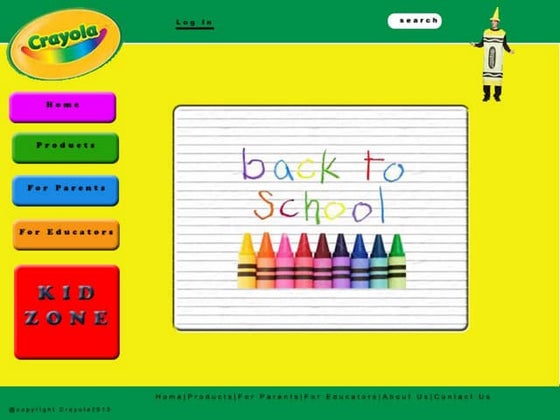 Crayolahomepage2 | PPT
