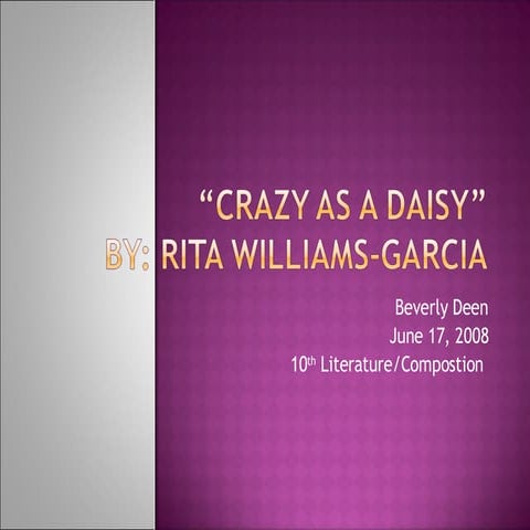 Denise Fleming | PPTX