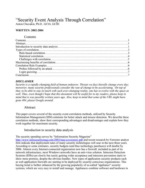 Beginner's Guide to SIEM | PPT