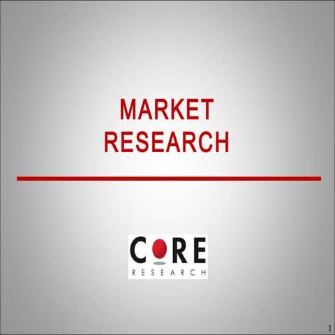 CORE RESEARCH CAPABILITIES | PPT