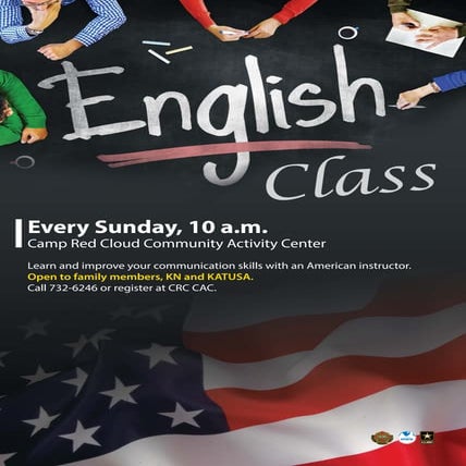 CRC CAC English Class | PDF