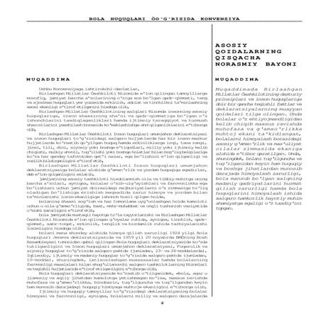 Crc uzbek language_version | PDF