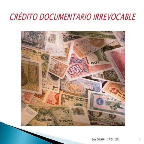 Crédito documentario | PPTX