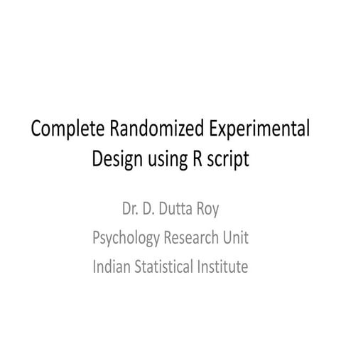 Crd with r script | PPT