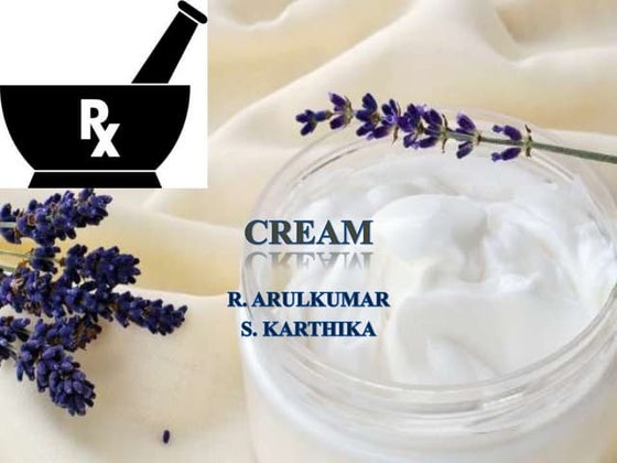Cold cream vanishing cream | PPT