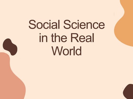 BRANCHES OF SOCIAL SCIENCE | PPTX