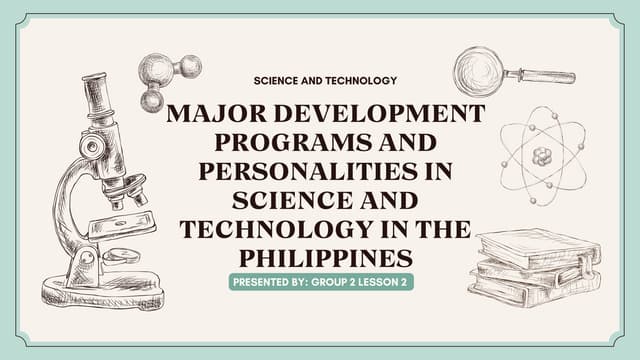 Famous filipinos in the field of science | PPTX