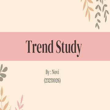 Ppt Trend Study (Research on ELT)by:Novi (23231026) | PDF